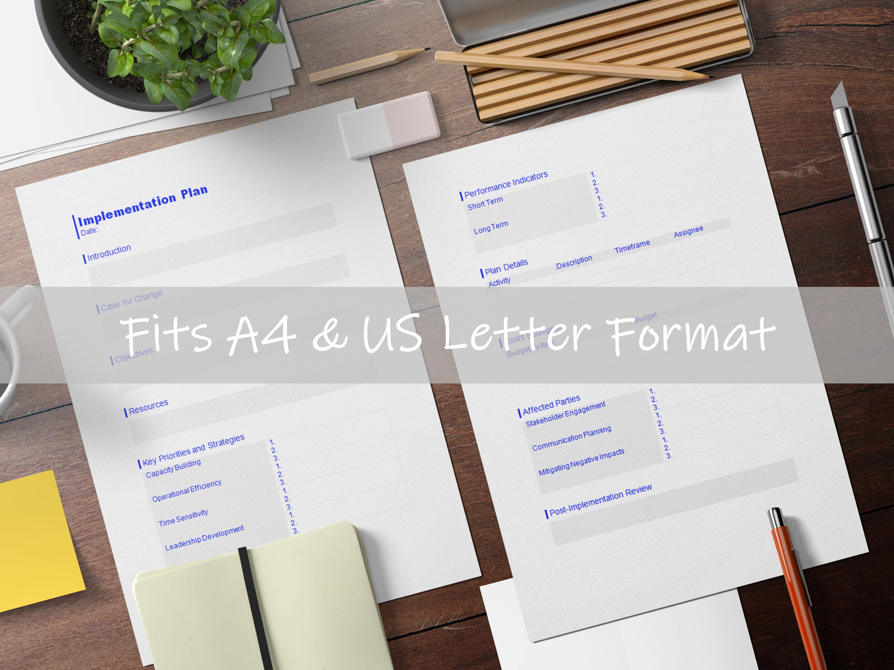 Implementation Plan | Operations Manual Template | Accomplishments ...