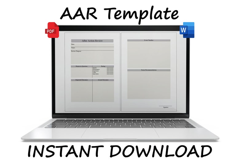 After Action Report | Post Mortem Template | Project Work Plan ...