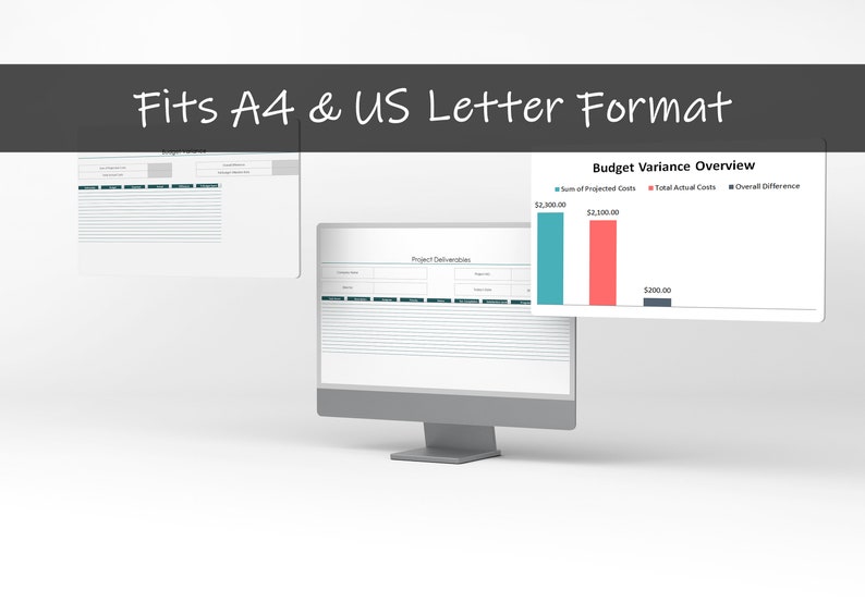 Deliverables Template | Action Item Template | Project Task Tracker ...