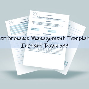 Performance Management Template | Leadership Assessment Guide ...