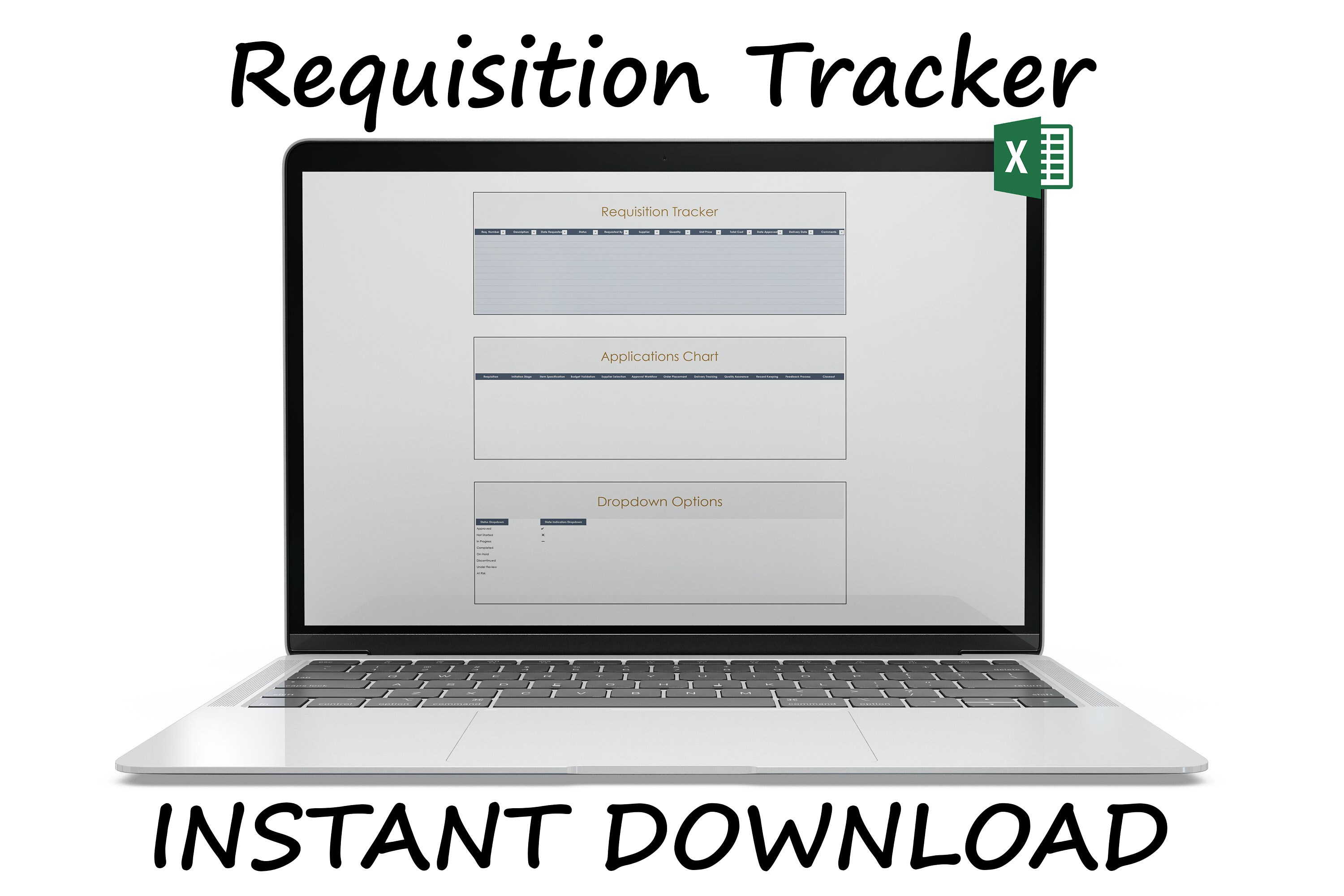 Requisition Tracker | Purchase Requisition Form | Application Tracker ...