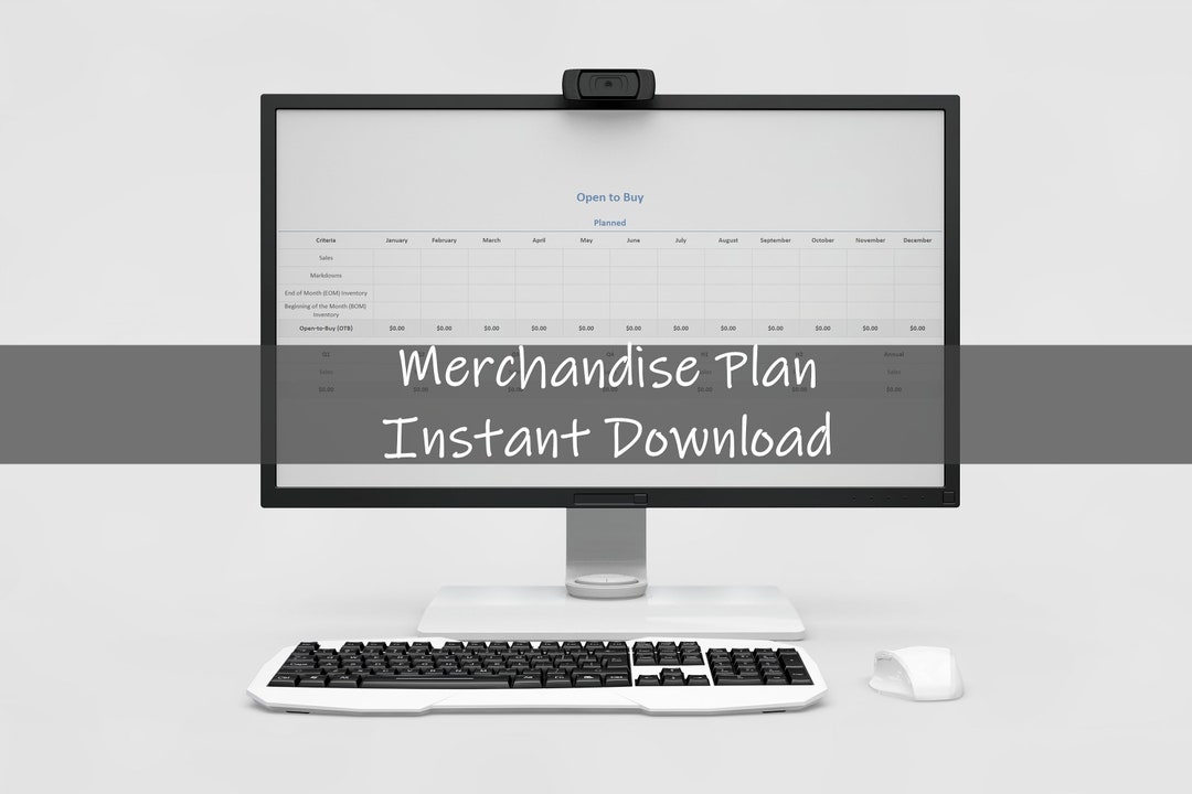 Merchandise Plan | Product Strategy Template | Retail Spreadsheet ...