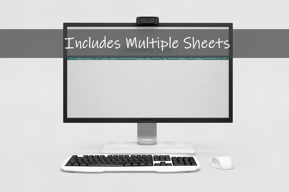 Credentialing Tracker | Certification Tracker | Documentation Tracker ...