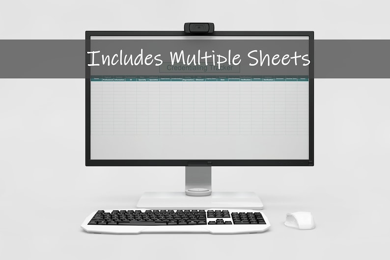 Credentialing Tracker | Certification Tracker | Documentation Tracker ...