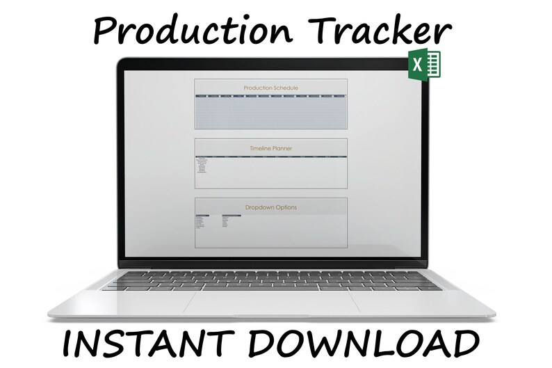 Production Schedule Template | Supply Chain Management | Business ...