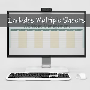 Workload Management | Tasks Tracker Excel | Status Report Excel ...