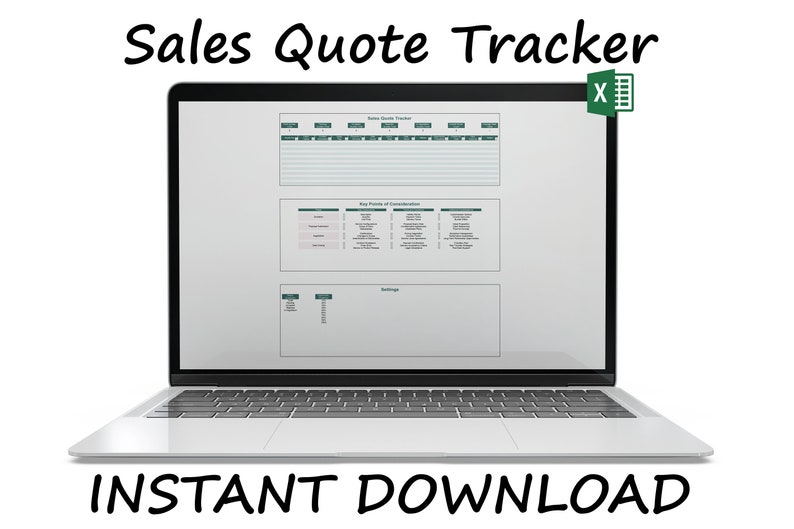 Sales Quote Tracker | Proposal Tracker | Sales Activity Template ...