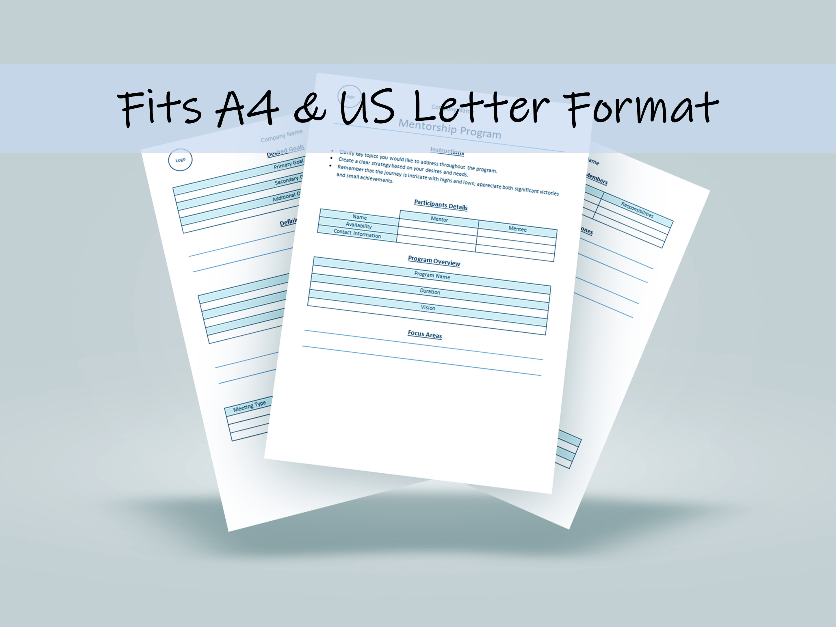 Mentorship Program Template | Employee Growth Plan | Mentoring Program ...