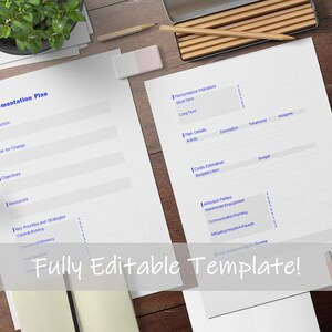 Implementation Plan Operations Manual Template Accomplishments Tracker ...