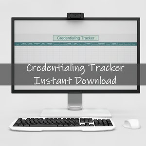Credentialing Tracker | Certification Tracker | Documentation Tracker ...
