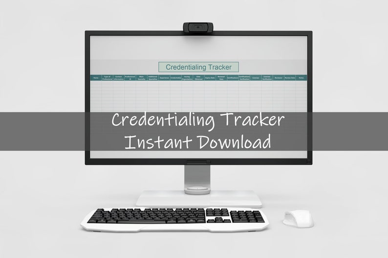 Credentialing Tracker | Certification Tracker | Documentation Tracker ...