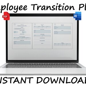 Employee Transition Plan | Staff Transition Plan | Task Management ...