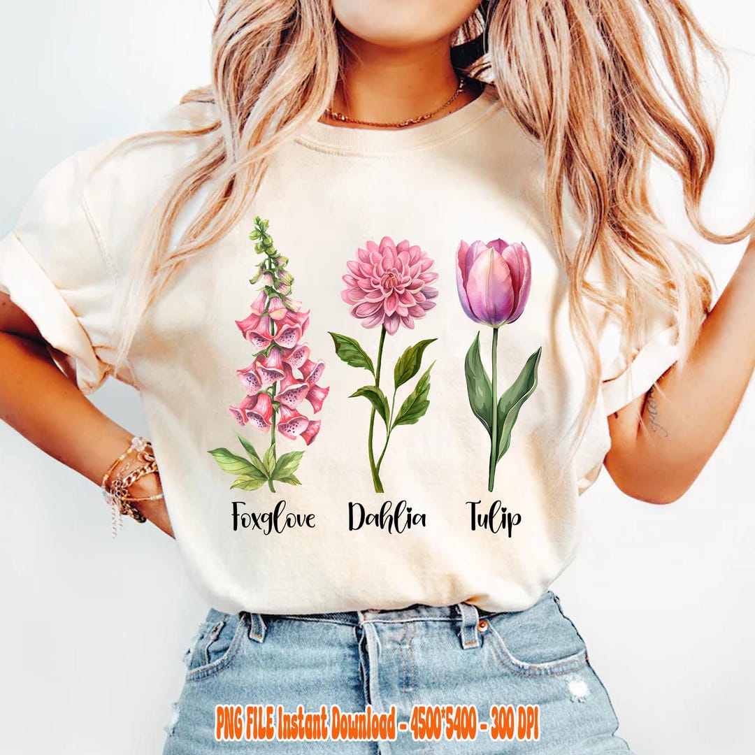 Foxglove Daisy Tulip Floral Png, Anti Trump Ond, Subtle FDT Png ...