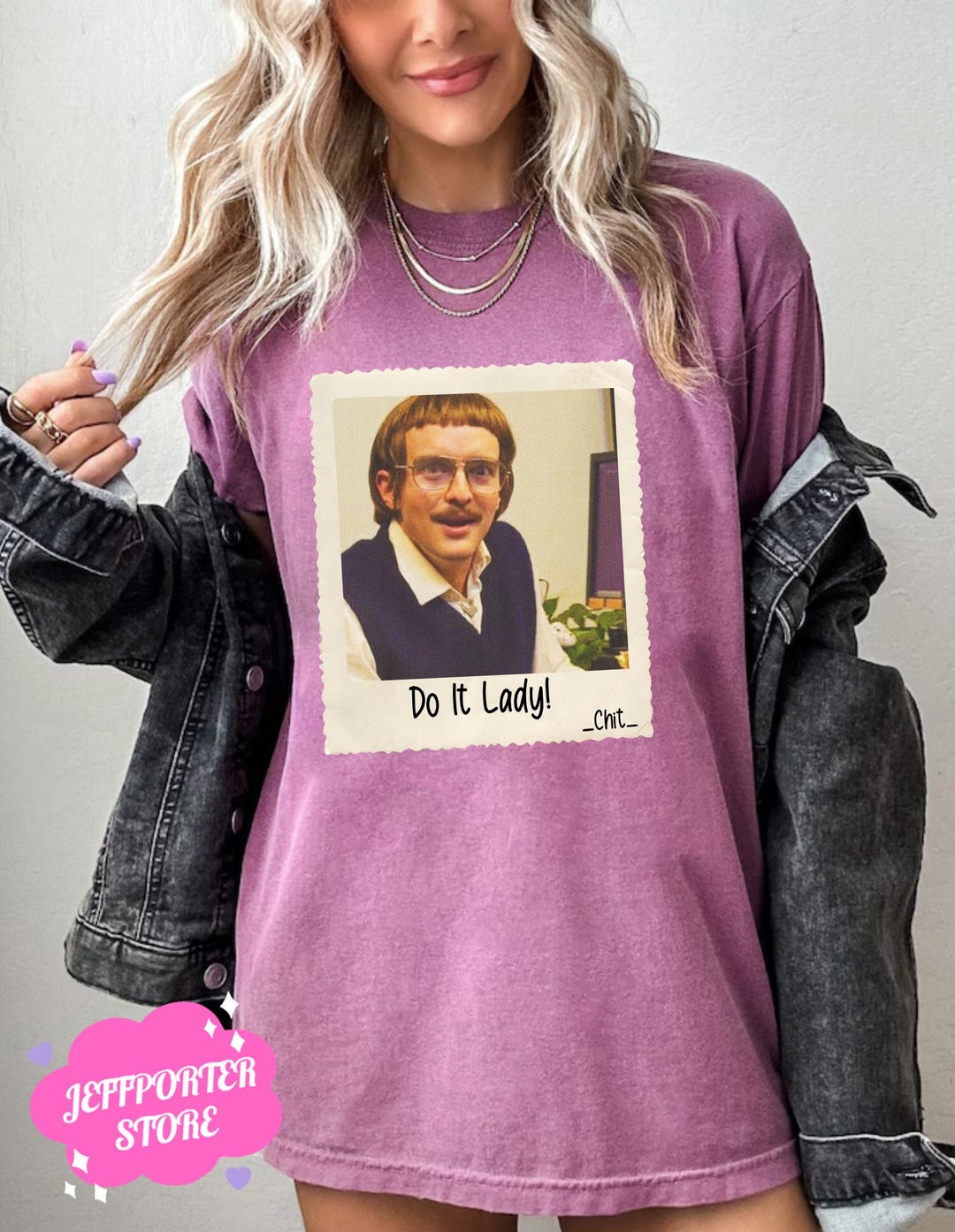Funny Tiktok Do It Lady Chit Tee Shirt, Viral Humor Gift Idea, Graphic ...