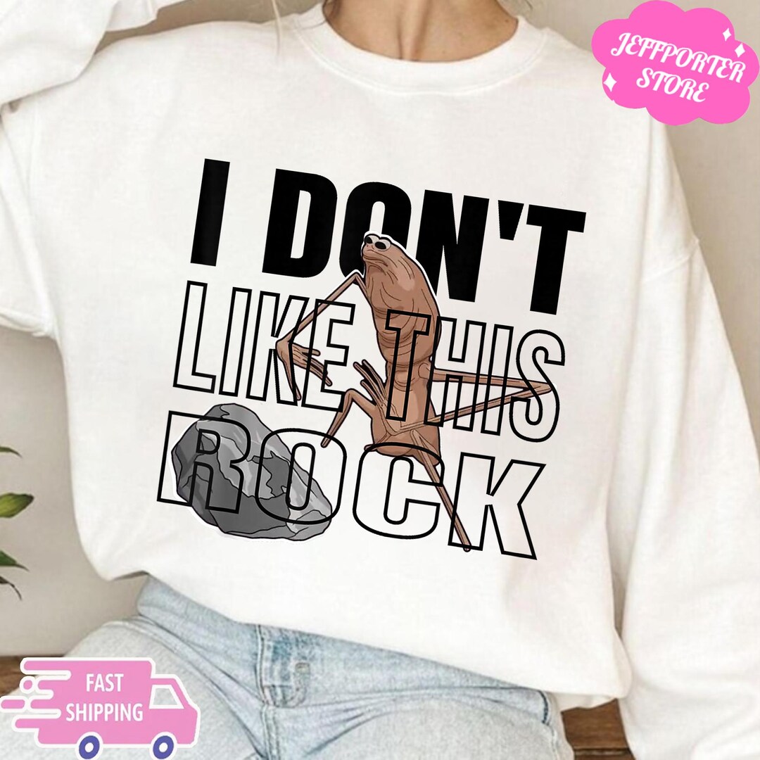 Marcus the Worm Shirt, I Don't Like This Rock Sweatshirt, Marcus the ...