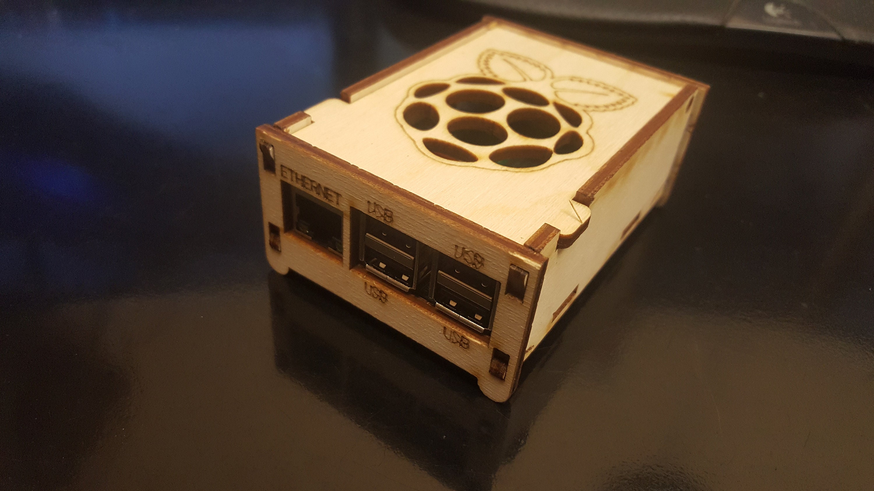 Raspberry Pi 3 Computer Case 3mm 1/8 .SVG .DXF .AI .LBRN2 Instant ...