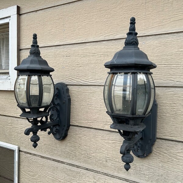 Vintage Porch Light - Etsy