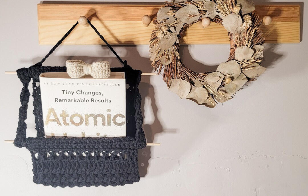 Wall Mail Holder | Magazine Holder | Paper Holder | Wall Hanging | Boho ...