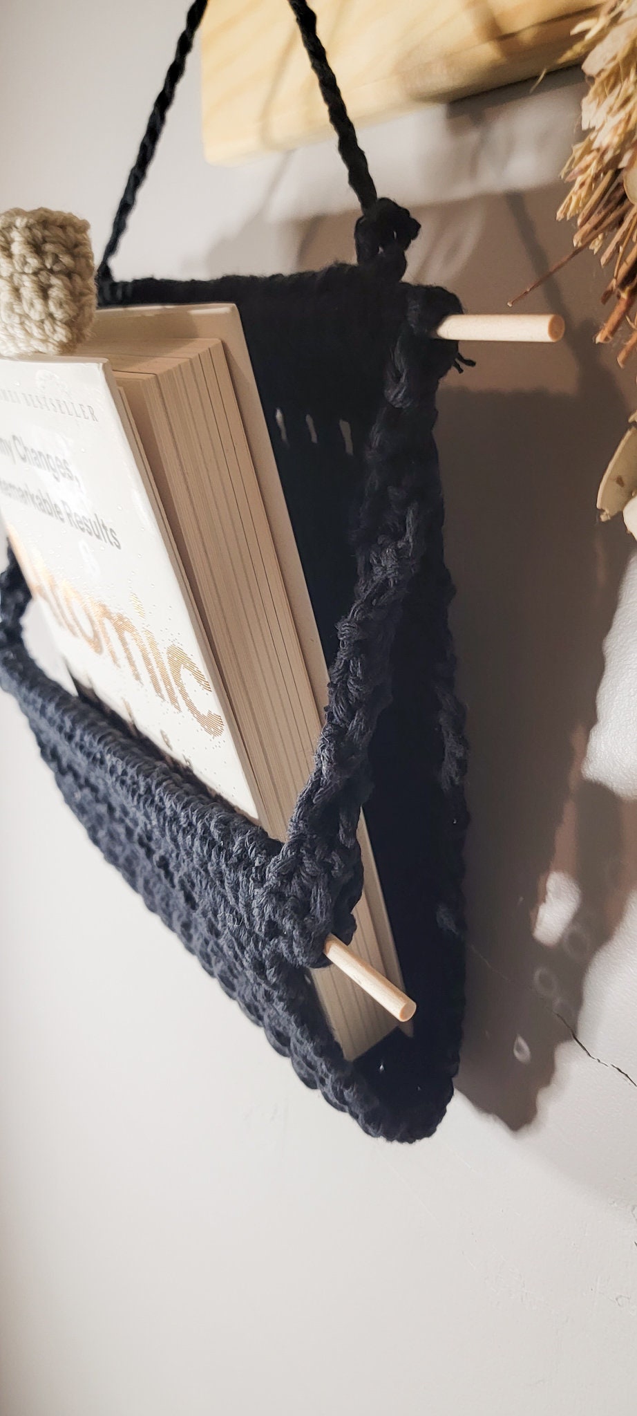 Wall Mail Holder | Magazine Holder | Paper Holder | Wall Hanging | Boho ...