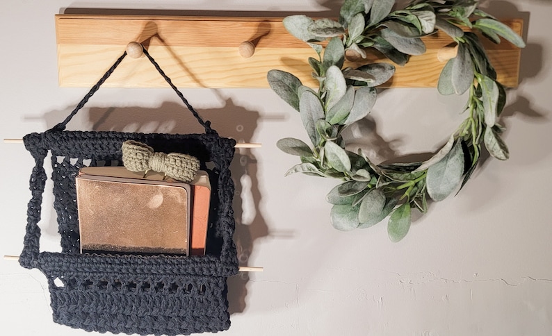 Wall Mail Holder | Magazine Holder | Paper Holder | Wall Hanging | Boho ...