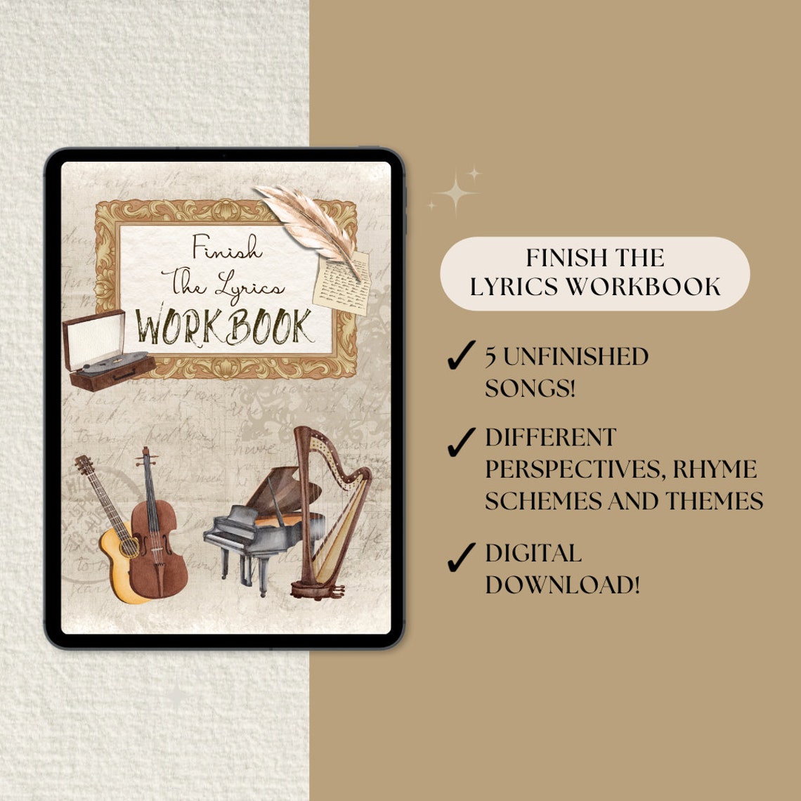 The Ultimate Songwriting Bundle! Featuring Songwriting Journal, Finish ...