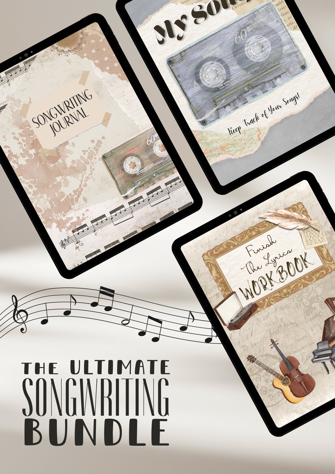 The Ultimate Songwriting Bundle! Featuring Songwriting Journal, Finish ...