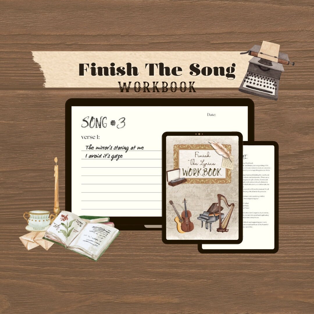 The Ultimate Songwriting Bundle! Featuring Songwriting Journal, Finish ...