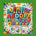 A-Z Alphabet Coloring and Tracing Book for Kids, ABC Fun: Color & Trace ...