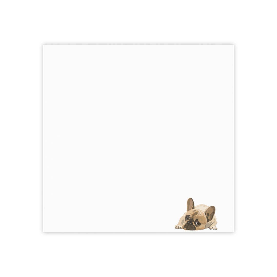 French Bulldog Post-it® Note Pads - Etsy