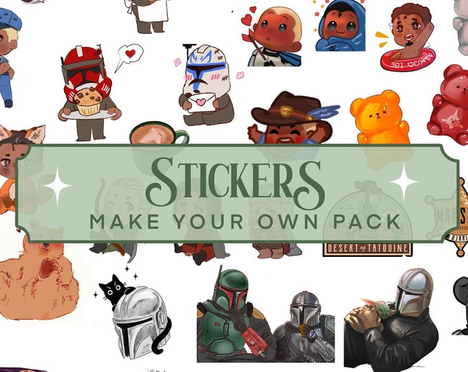 Choose Your Stickers Multifandom - Etsy