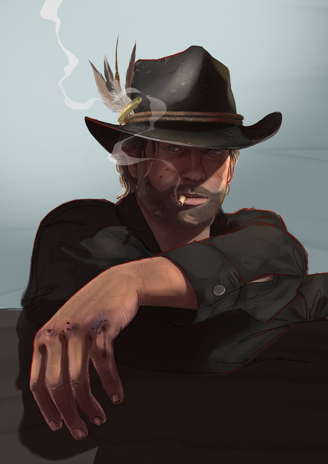 Print | Arthur Knuckles - Etsy