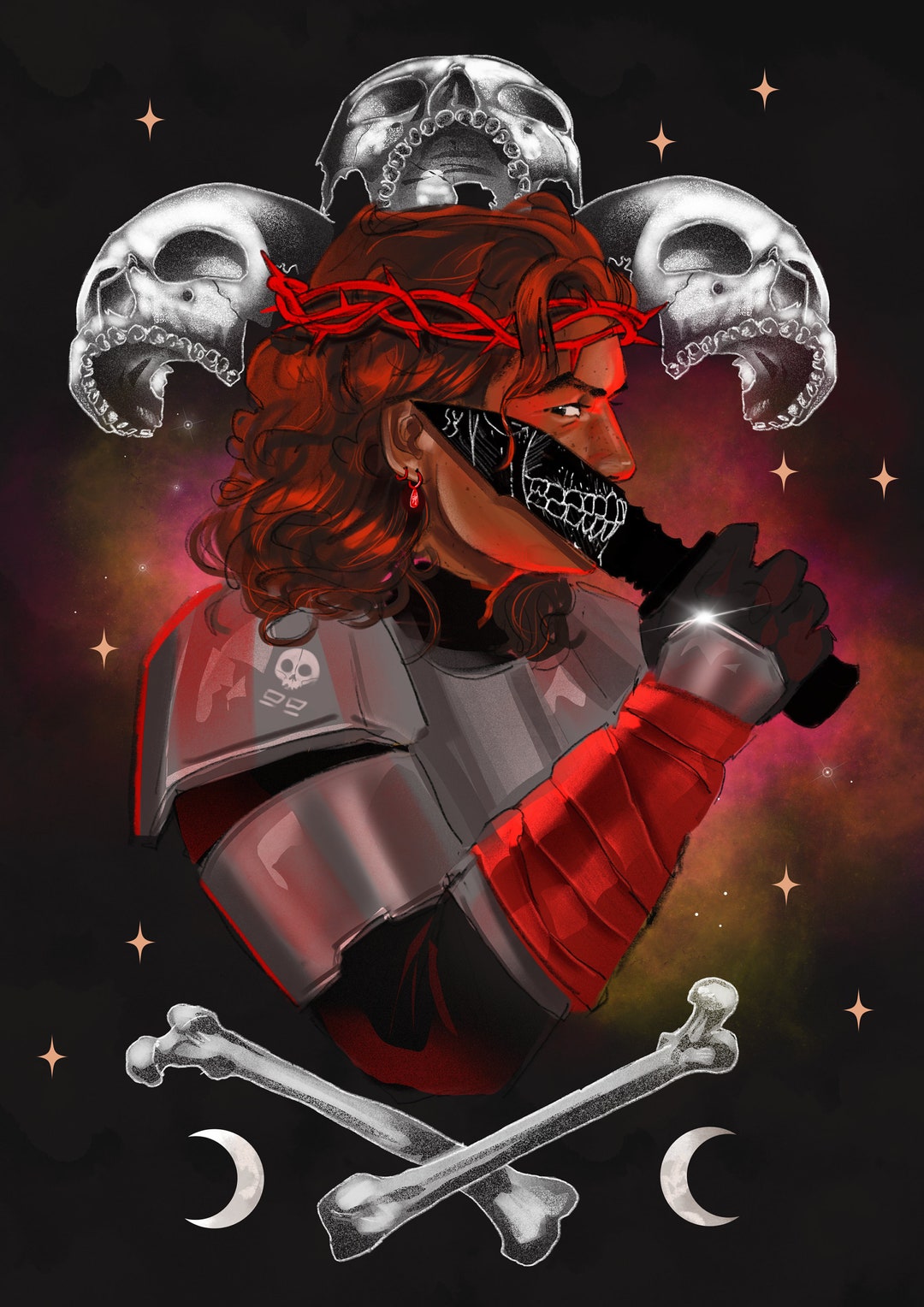 Print | Spooky Hunter - Etsy