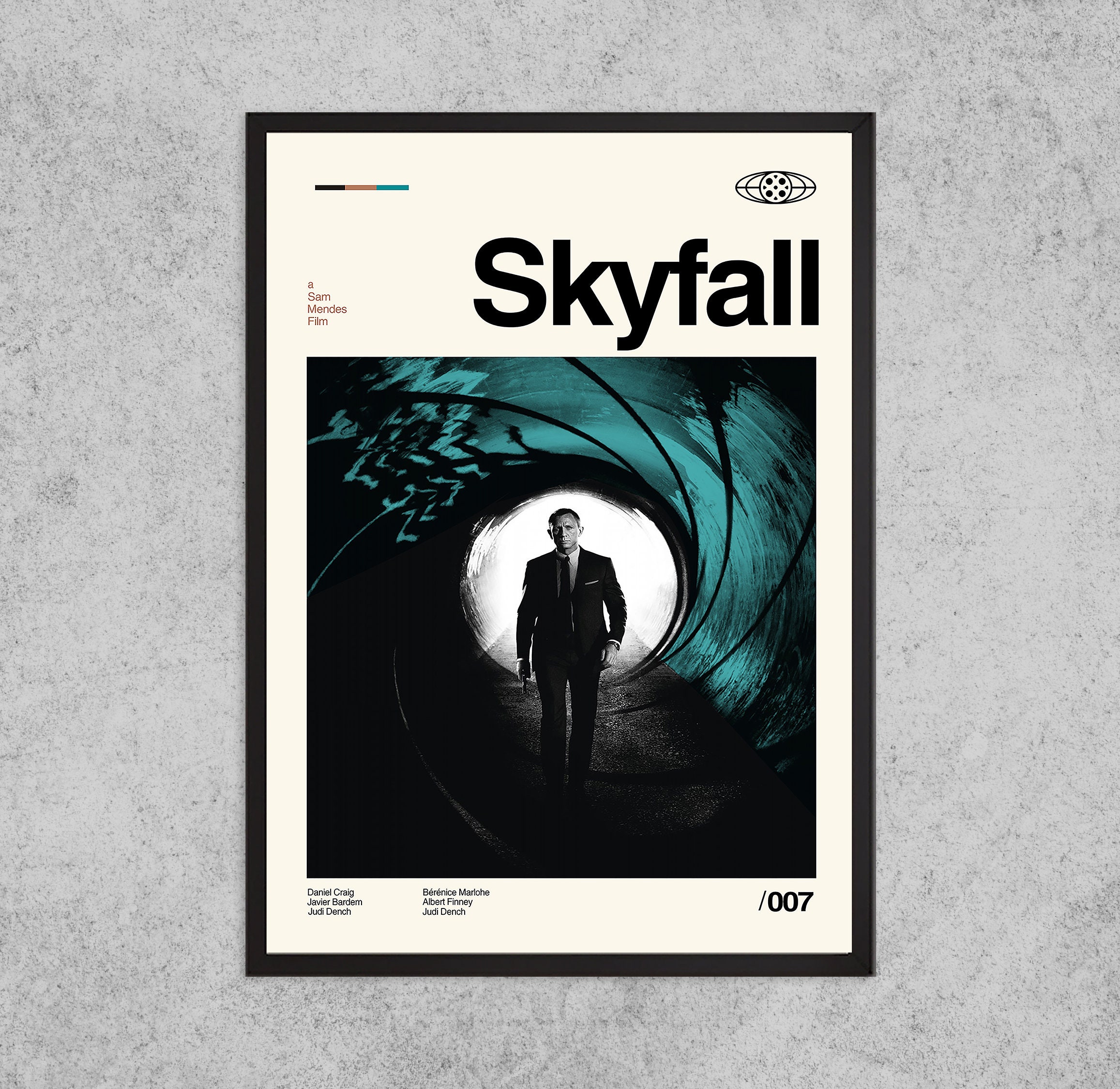 Berenice Marlohe Skyfall Poster