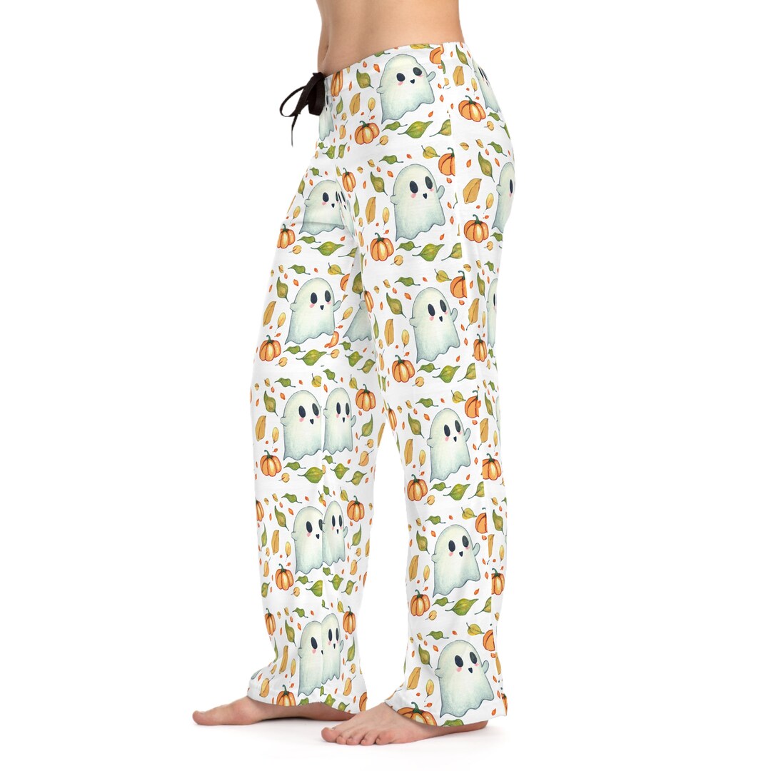 Women's PJ Bottoms | Ghost Pants | Pumpkin Patch Bottoms | Fall Lover ...