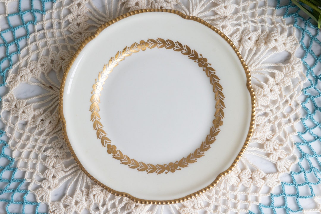 Castleton Laurel Pattern Bread and Butter Plate: Vintage Elegance for ...