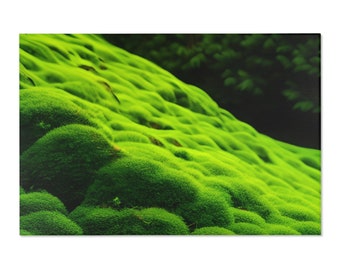 Handmade Moss Rug Custom Moss Rug 3D Hand Tufted Moss Rug Koi Rug for ...