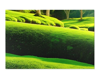 Handmade Moss Rug Custom Moss Rug 3D Hand Tufted Moss Rug Koi Rug for ...