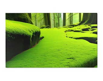 Tufted Floor MOSS RUG Handmade Rug Inspired by the Seaside Quirky Wool ...