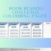 Reading Challenge Colouring Pages, Printable Tracker for Reading ...