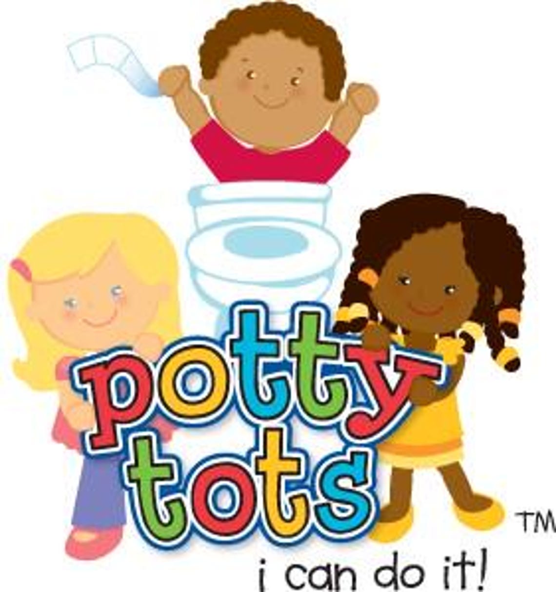 Potty Tots Illustrated Potty Training Chart for BOYS- All 5 Characters ...