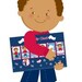 Potty Tots Illustrated Potty Training Chart for BOYS- All 5 Characters ...