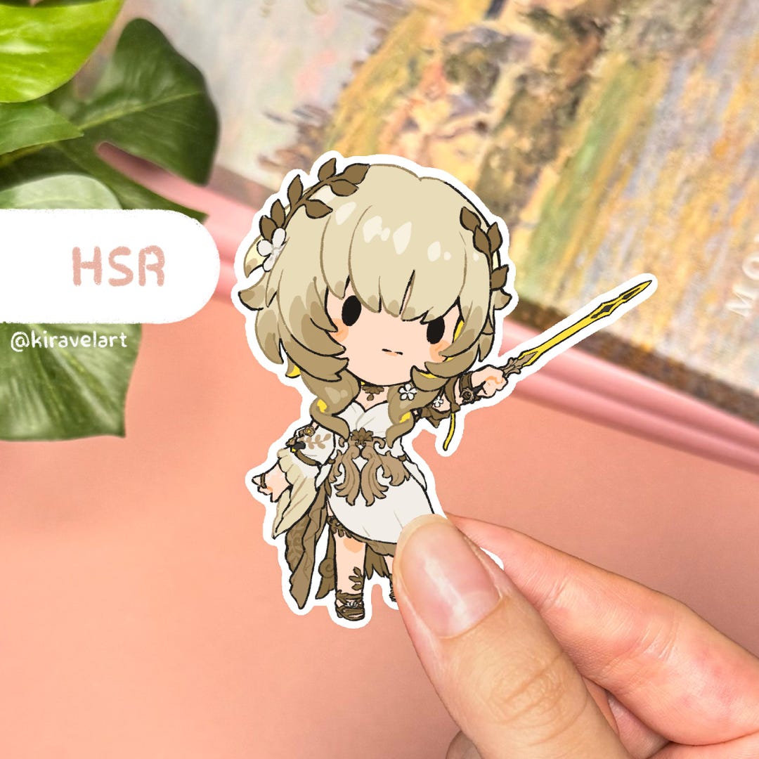 Cute HSR Sticker | Aglaea Sticker Honkai Star Rail Sticker Cute ...