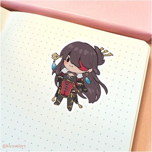 Cute Genshin Sticker Beidou Sticker Genshin Impact Sticker Cute Sticker ...