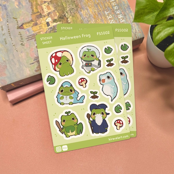 Frog Stickers - Etsy Canada