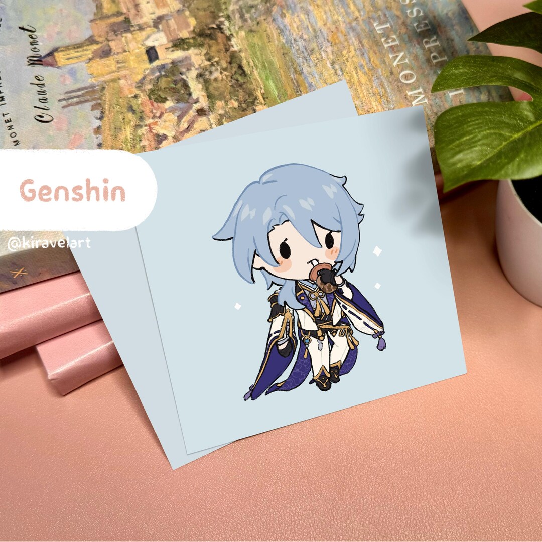 Ayato Genshin Art Print Decor Wall Art Print Ayato Print Decor Video ...