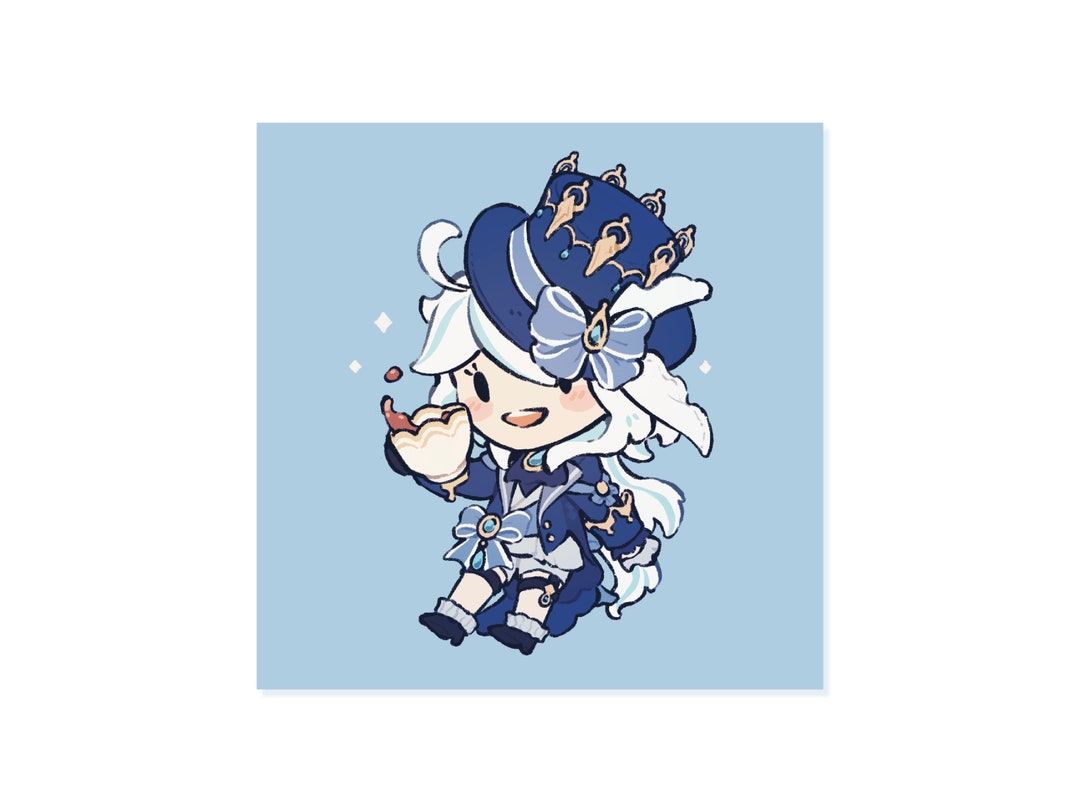 Furina Genshin Art Print Decor Wall Art Print Furina Print - Etsy