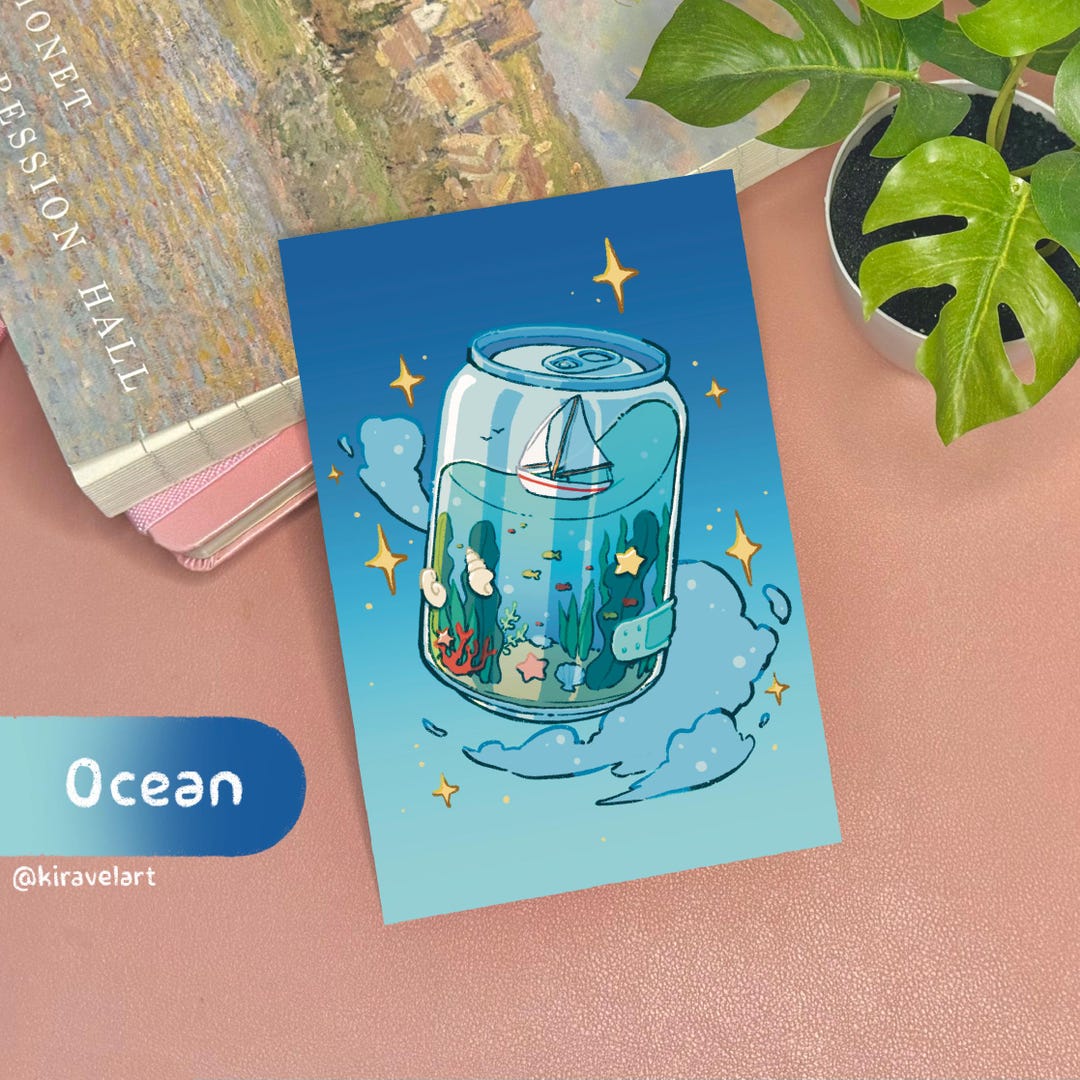 Ocean Aesthetic Art Print | Decor Wall Art Print Decor Ocean Print Soda ...