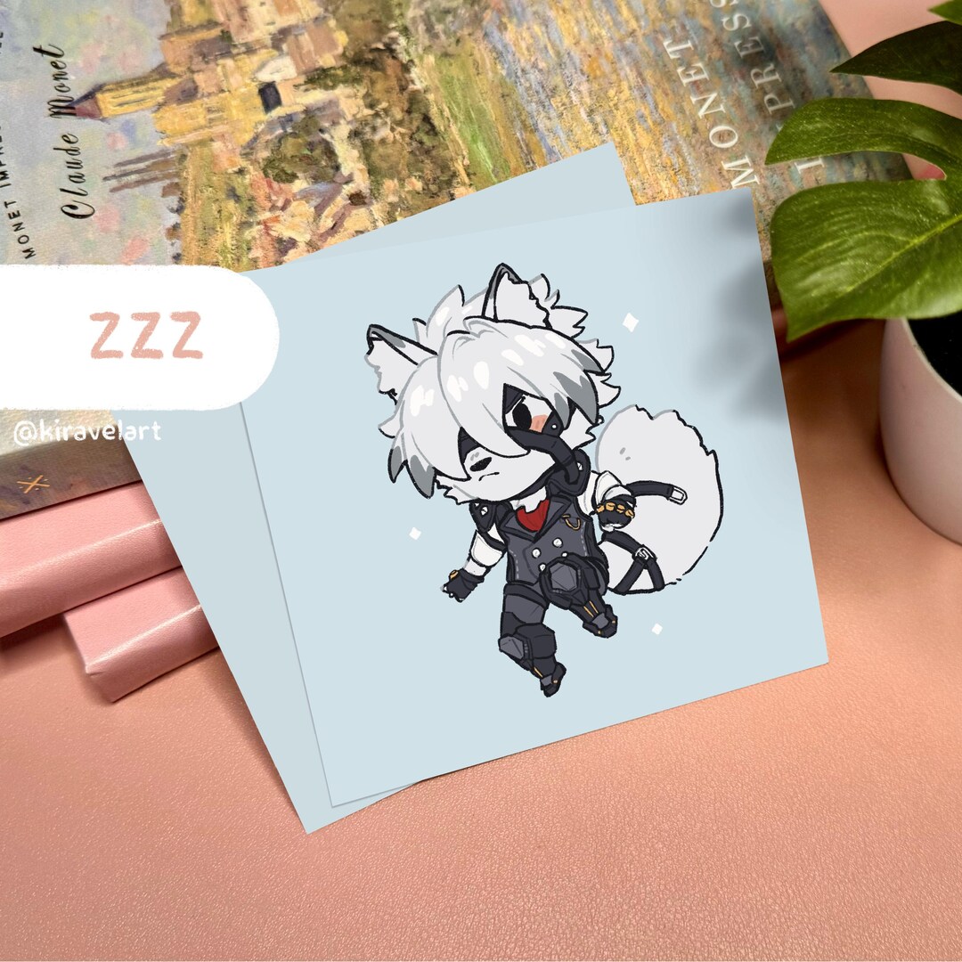 Lycaon ZZZ Art Print | Video Game Art Lycaon Print Video Game Decor ...