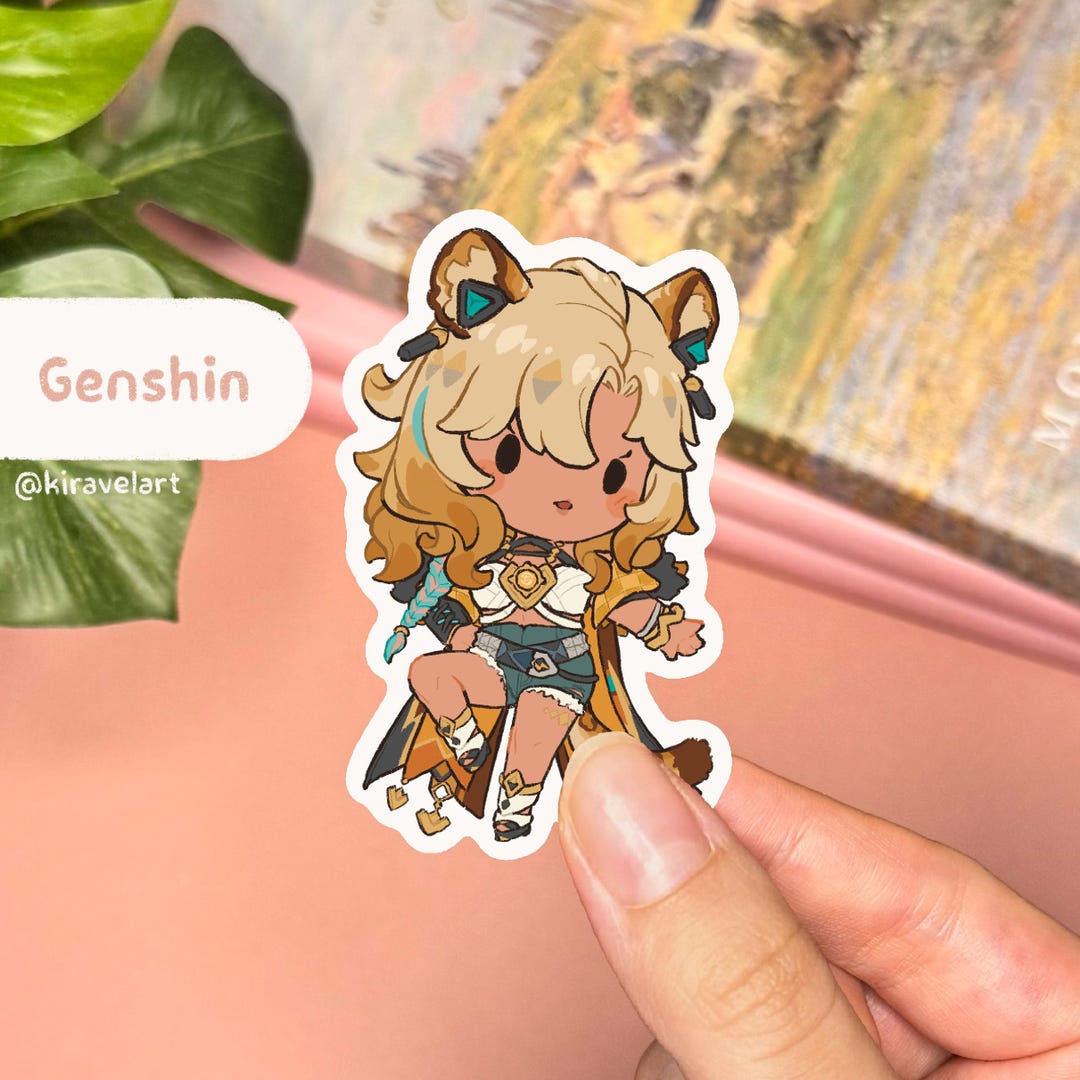Cute Genshin Sticker | Xilonen Sticker Genshin Impact Sticker Cute ...