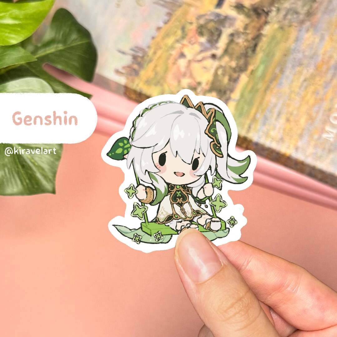 Cute Genshin Sticker | Nahida Sticker Genshin Impact Sticker Cute ...